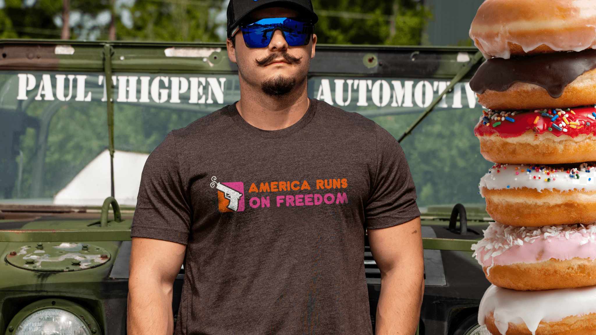 America Runs On Freedom! – Nine Line Apparel
