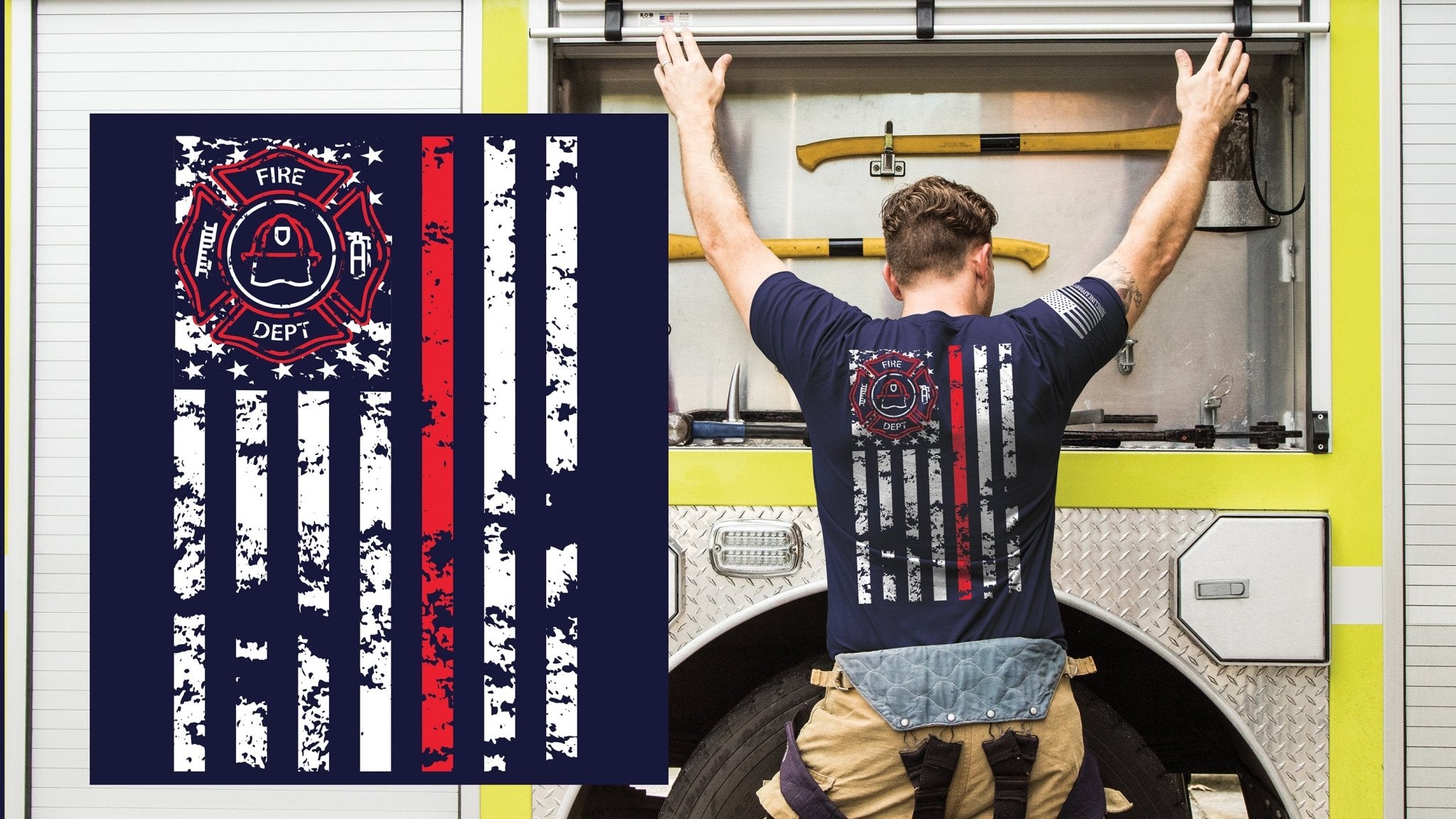 FIREFIGHTER FLAG – Nine Line Apparel
