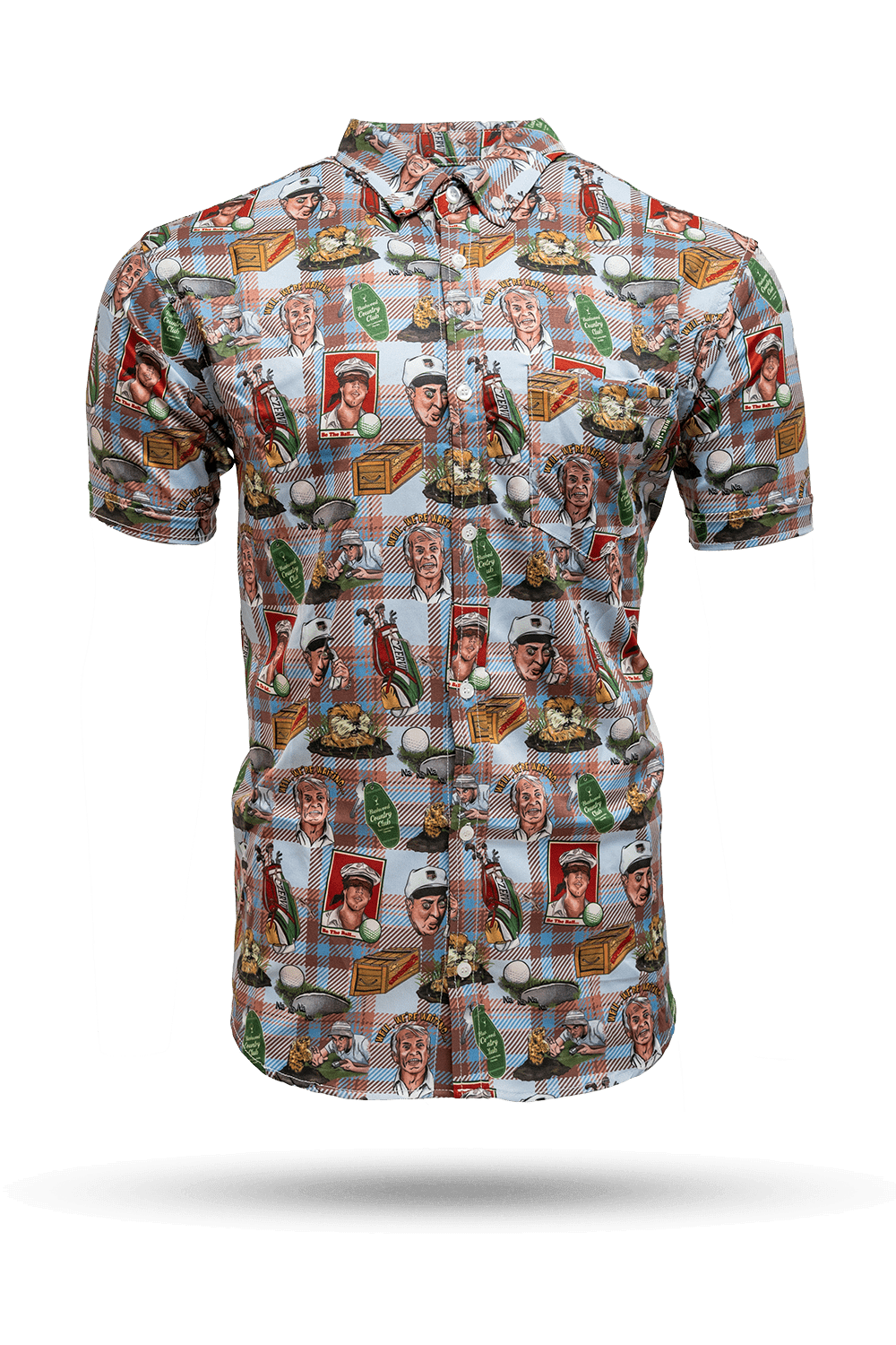 Caddy - Short Sleeve Button Down Shirt – Nine Line Apparel