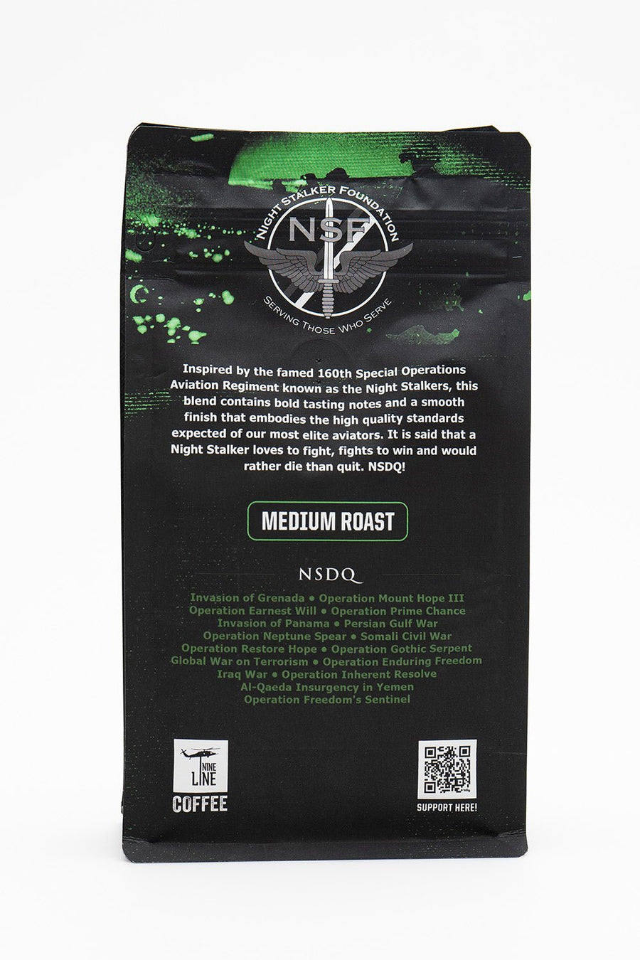 Night Stalker Medium Roast Coffee Blend – Nine Line Apparel