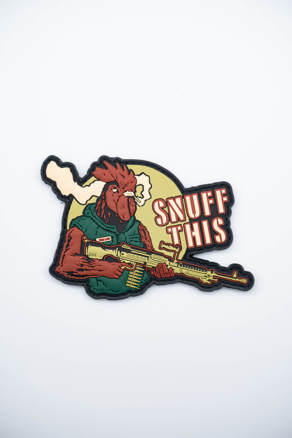 Rooster "Snuff This" PVC Patch – Nine Line Apparel