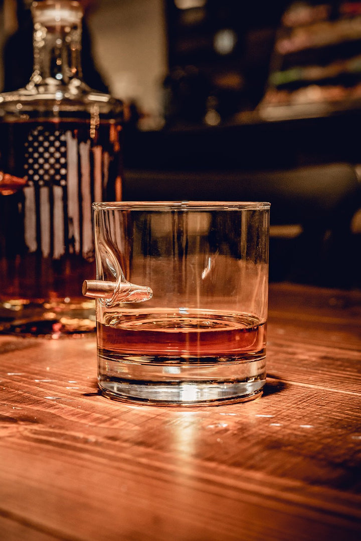 Bullet Whiskey Glasses – Nine Line Apparel