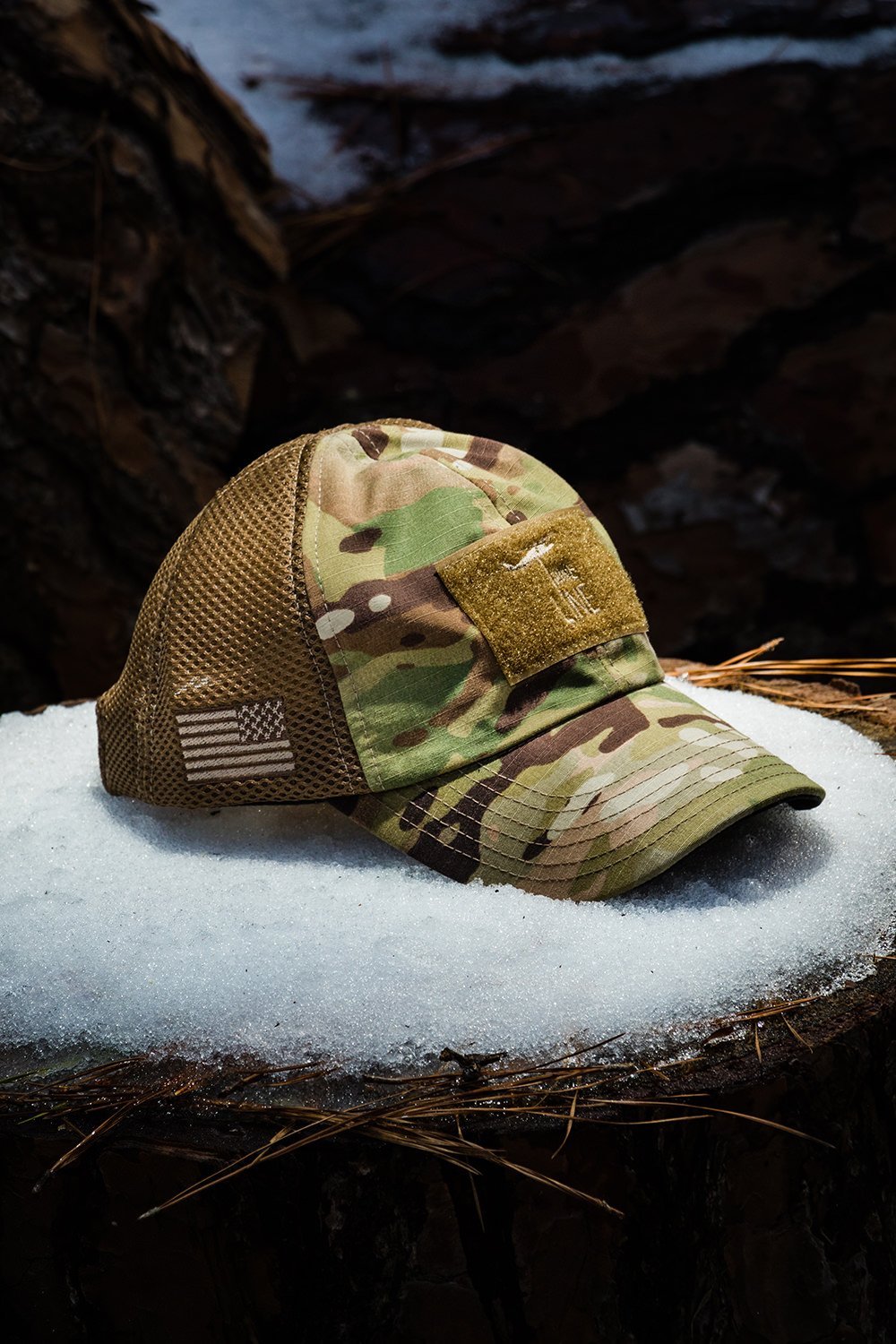 Mesh Back Hat - American Made – Nine Line Apparel