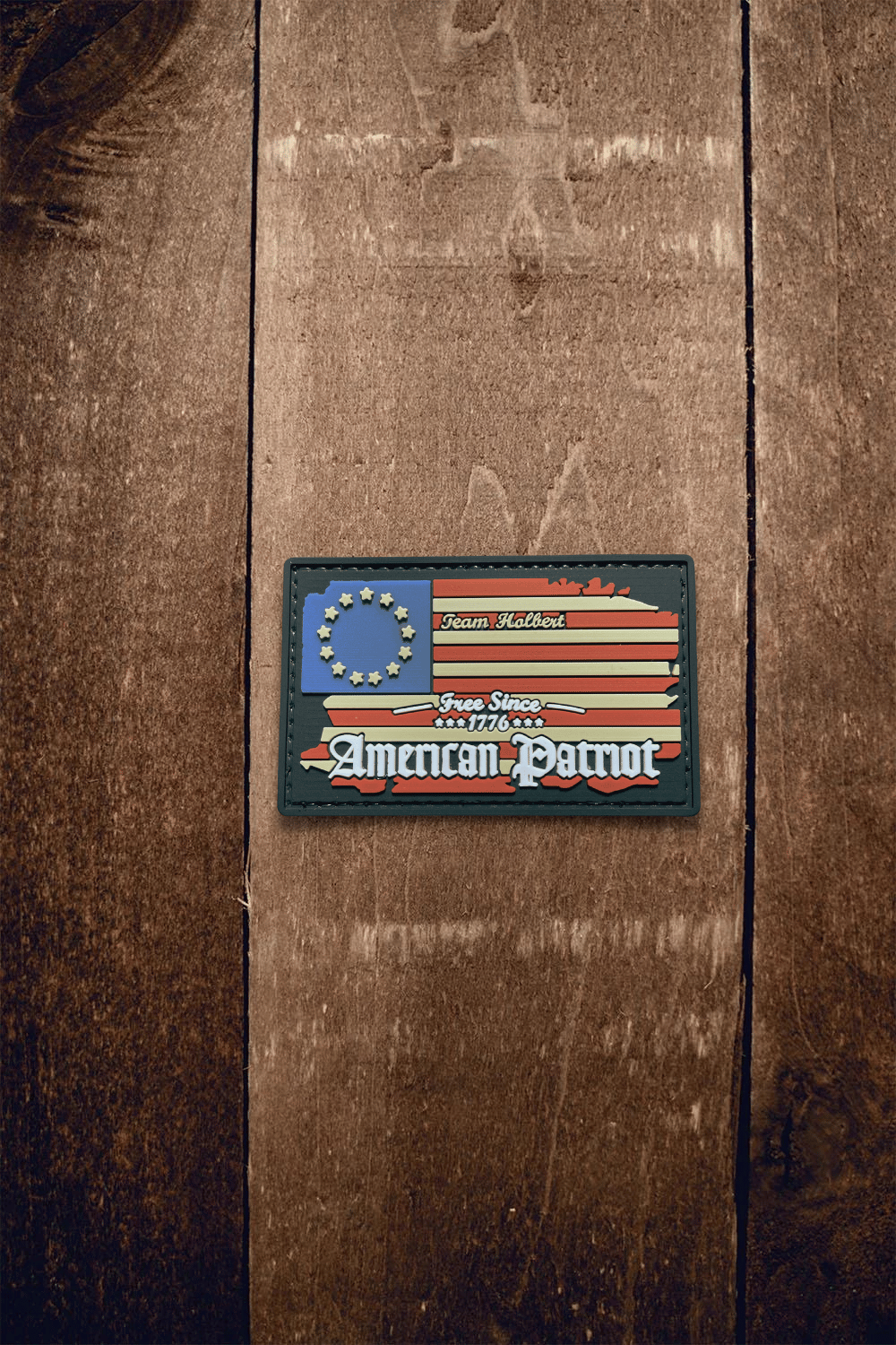 American Patriot PVC Patch – Nine Line Apparel