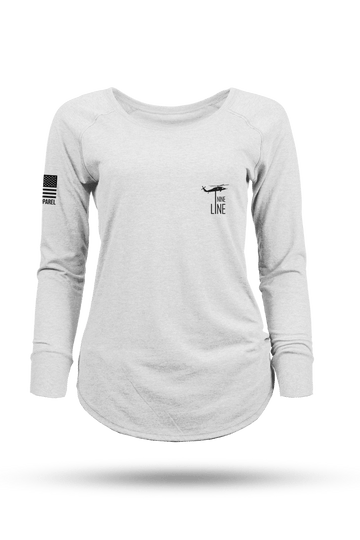 Women's Long Sleeve - Basic Nine Line Drop – Nine Line Apparel