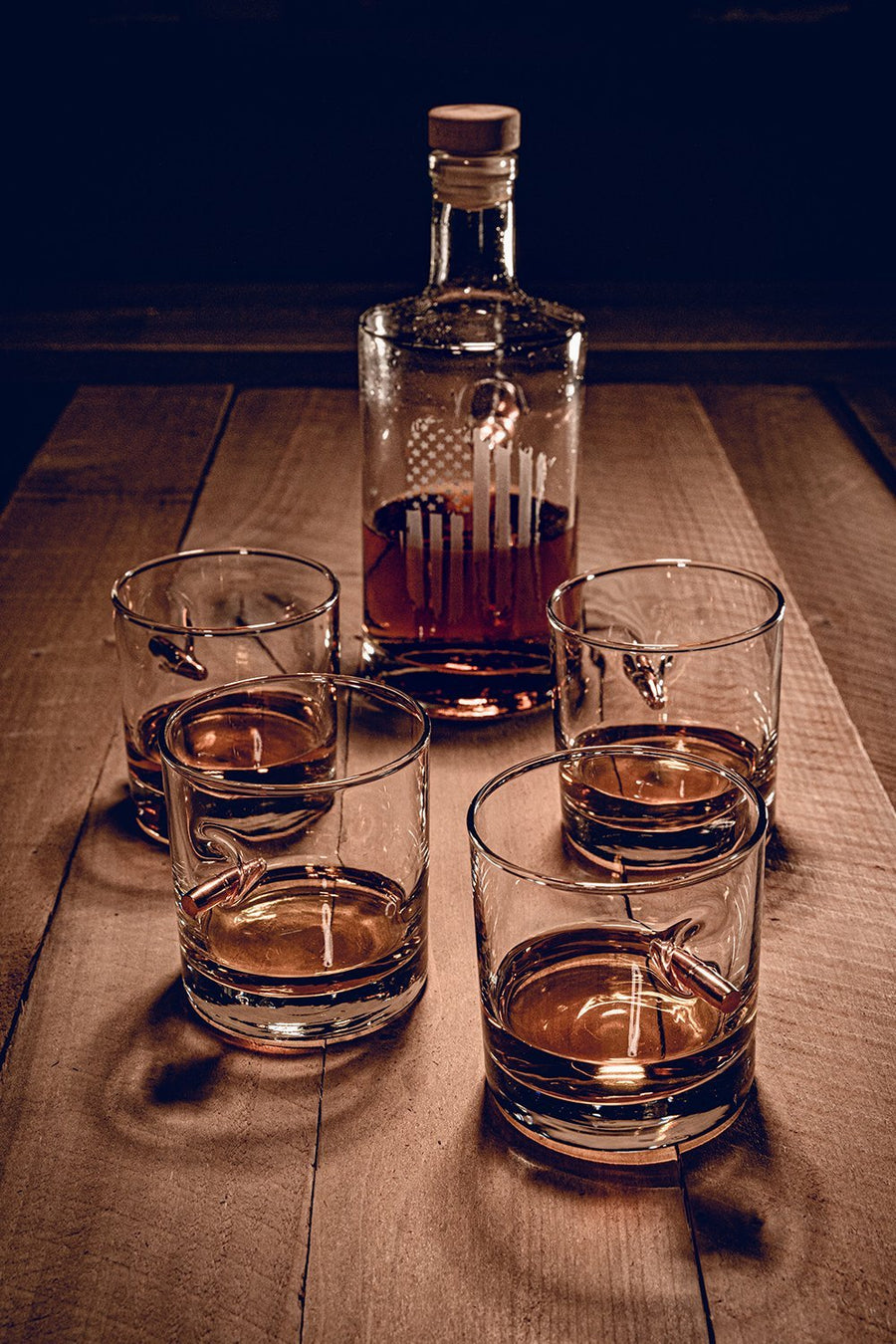 Bullet Whiskey Glasses – Nine Line Apparel