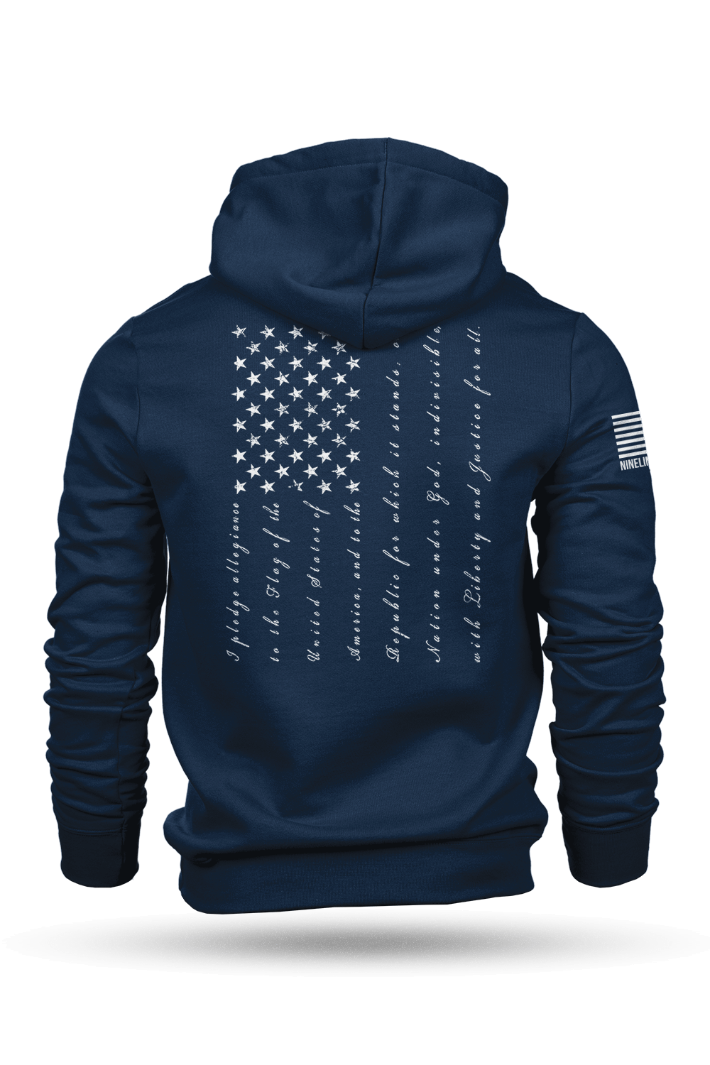 Patriotic Sweatshirts - The Pledge Hoodie – Nine Line Apparel