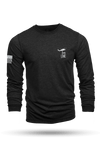 "The Pledge" Long Sleeve Shirt | Patriotic Design by Nine Line Apparel