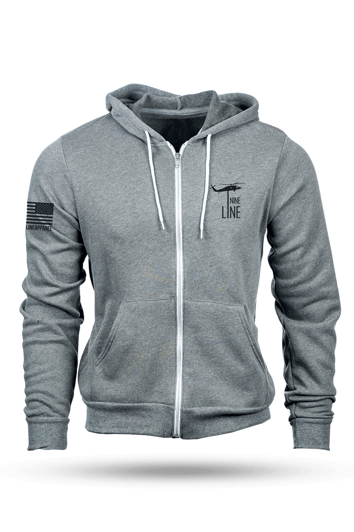The Pledge - Men's Full-Zip Hoodie – Nine Line Apparel