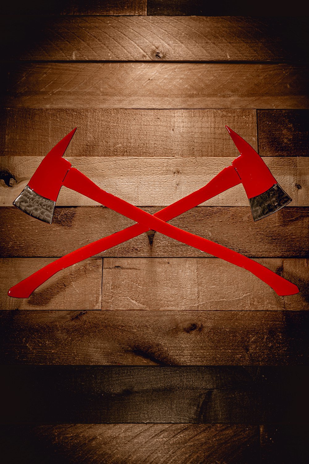 Crossed Firefighter Axe