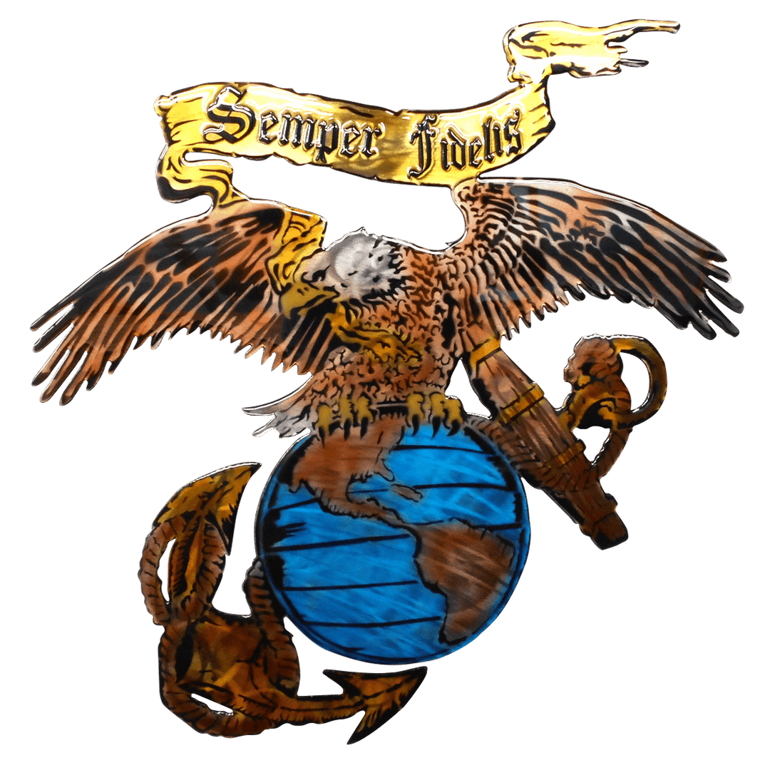 Marine Corps Signs - Semper Fidelis – Nine Line Apparel