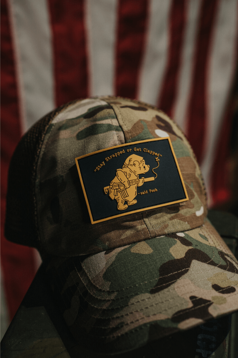 Pooh Bear PVC Patch – Nine Line Apparel