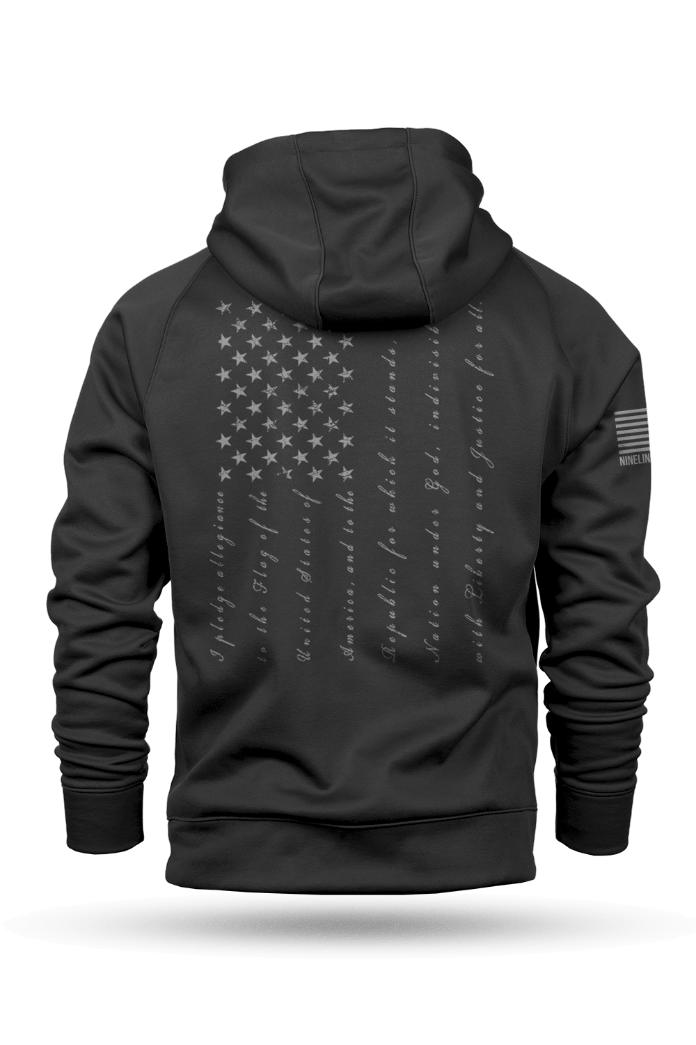 The Pledge - Raglan Tailgater Hoodie – Nine Line Apparel